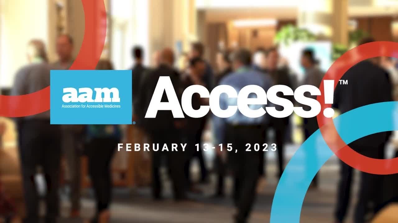 Join Us at Access! 2023 | Association for Accessible Medicines